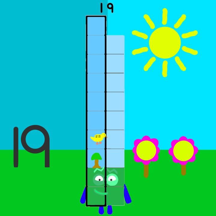 🦄 @numberblockslearntocount - Numberblocks 19 x 28 - TikTok